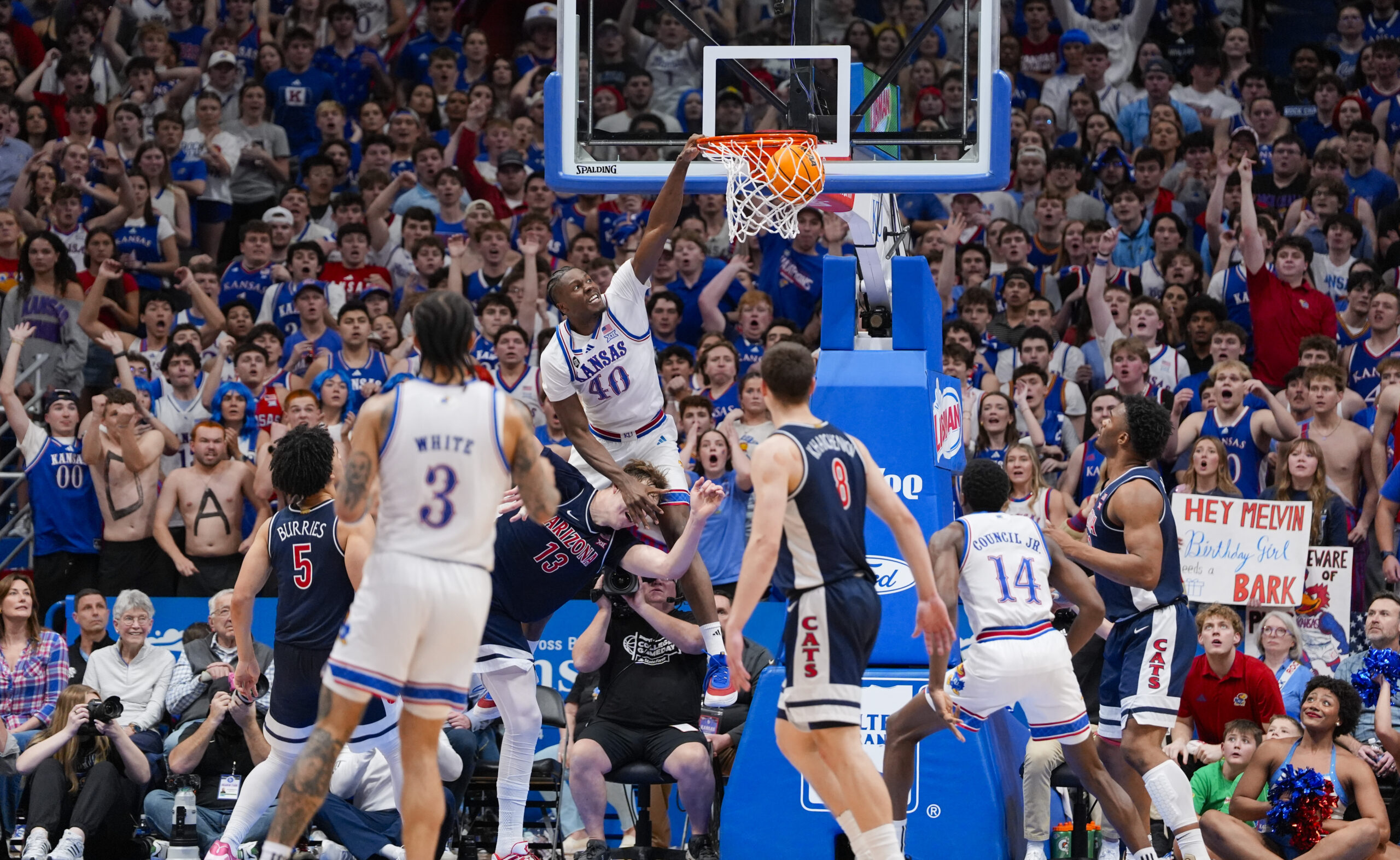 Photo Gallery: Kansas beats No. 1 Arizona, 82-78 | News, Sports, Jobs ...